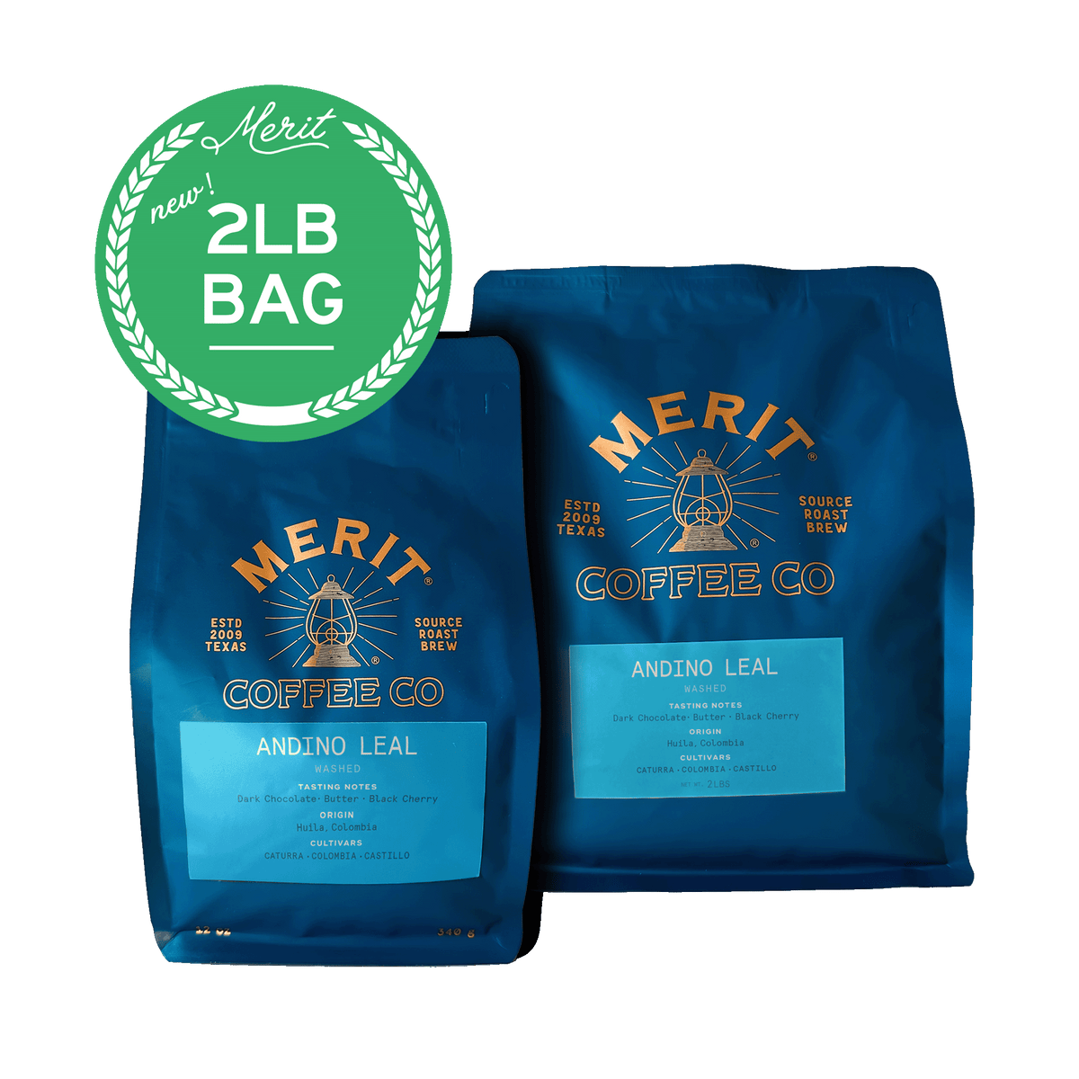 Merit Coffee | Andino Leal | Colombia | Whole Bean 12 OZ